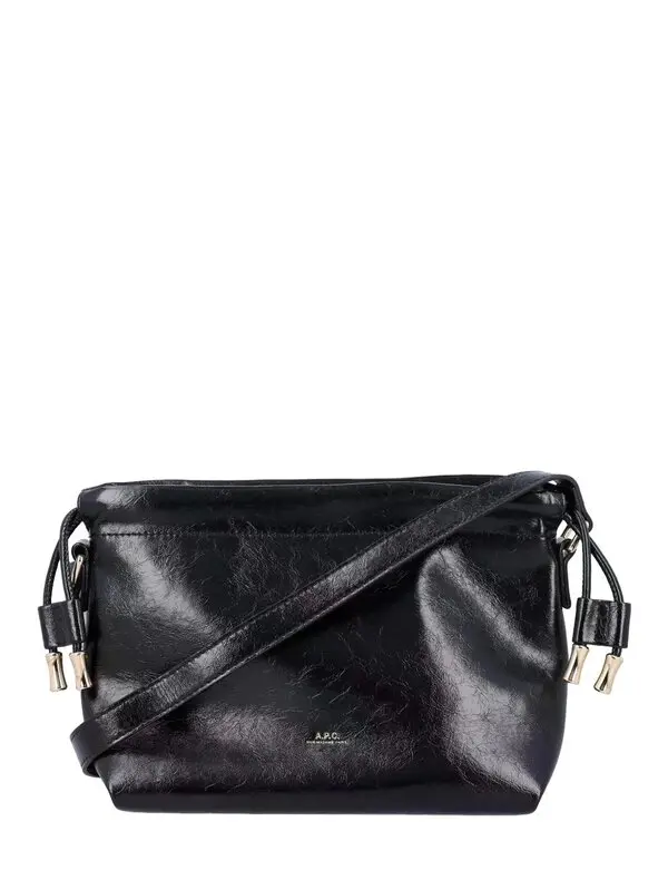 A.p.c. Mini Ninon Crossbody Bag - Black