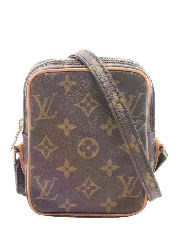 LOUIS VUITTON Monogram Mini Danube Crossbody Bag - Brown