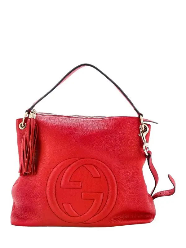 Gucci Soho Hobo Bag - Red