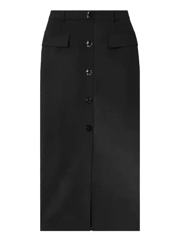 VIOLANTE NESSI Adassa Midi Skirt - Black