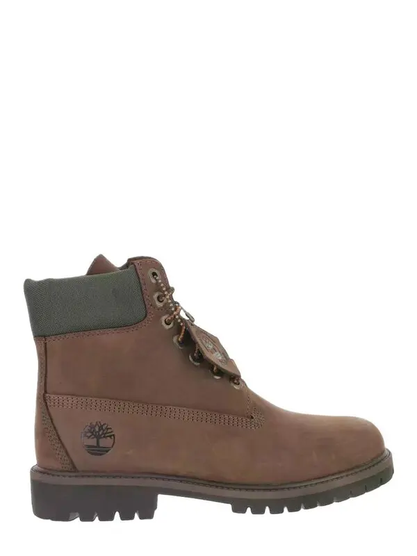 Timberland Logo-debossed Lace-up Ankle Boots - Brown