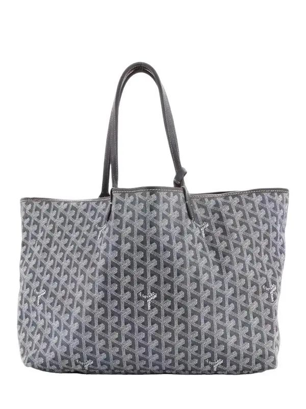 Goyard Saint Louis Pm Coated Canvas Tote Bag - Grey