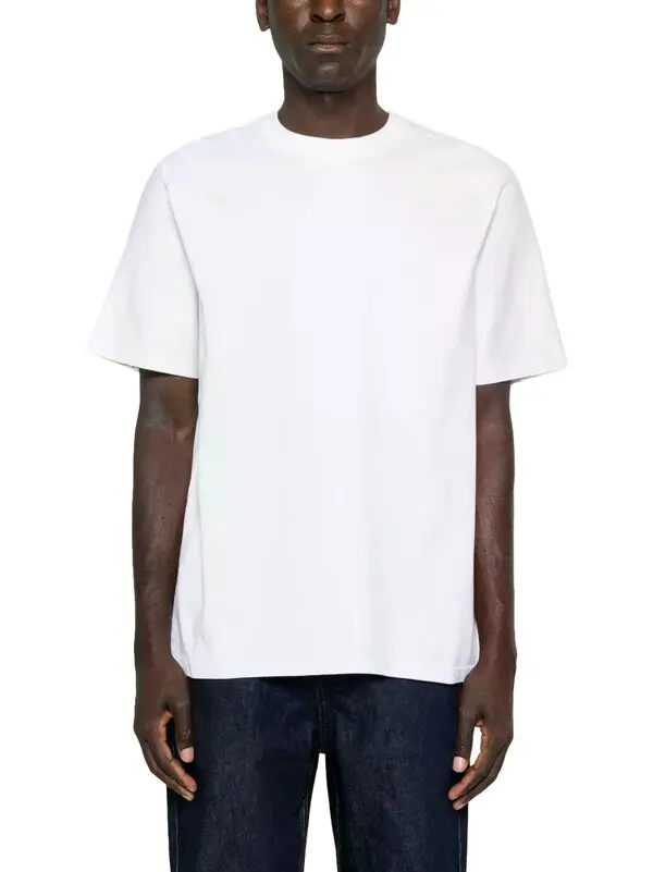 ARTE ANTWERP Print-detail Short-sleeve T-shirt - White