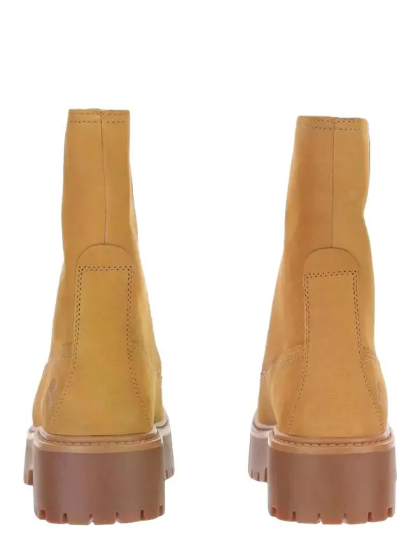 Timberland Mid Stone Street Platform Boots - Yellow
