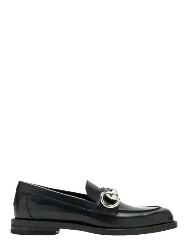 Gucci Calf Skin Flat Shoes - Black