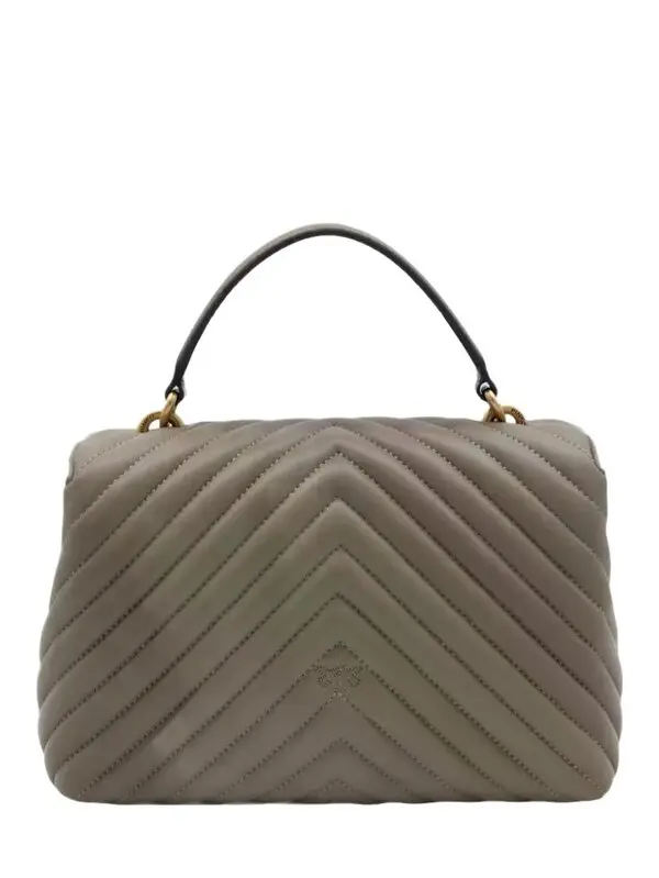 Pinko Love Lady Puff Shoulder Bag - Grey