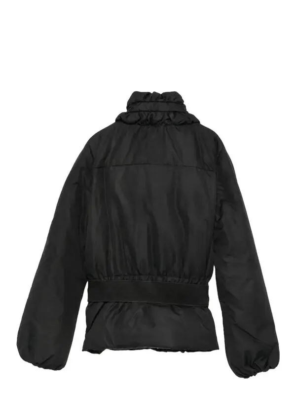 Moncler 2000s Belted Down Jacket - Black
