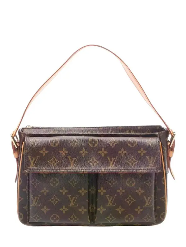 LOUIS VUITTON Monogram Viva Cite Gm Shoulder Bag - Brown