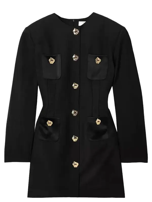 VIOLANTE NESSI Baselitz Mini Dress - Black