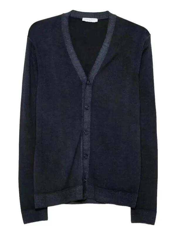 DANIELE FIESOLI V-neck Cardigan - Blue