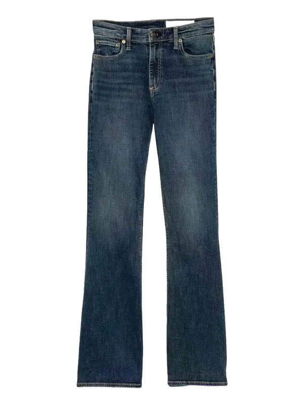 Rag & Bone Flexi Dahlia Flared Jeans - Blue