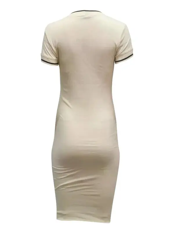 JAMES PERSE Shirred Rib Dress - Neutrals
