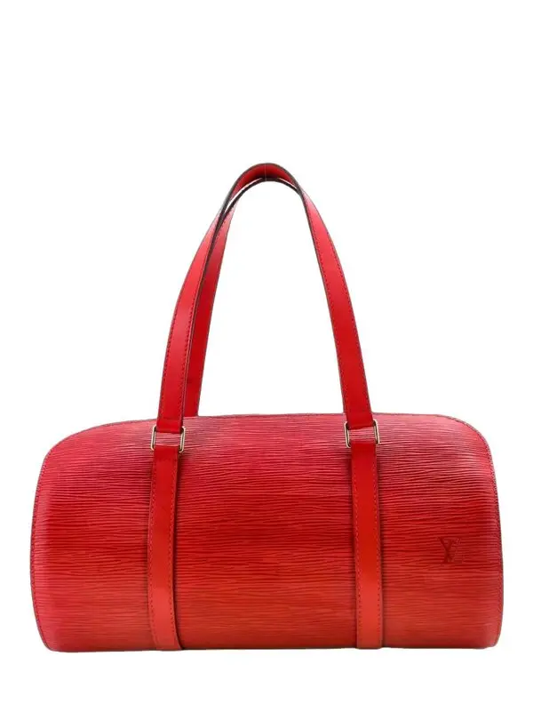 LOUIS VUITTON Epi Leather Soufflot Handbag - Red