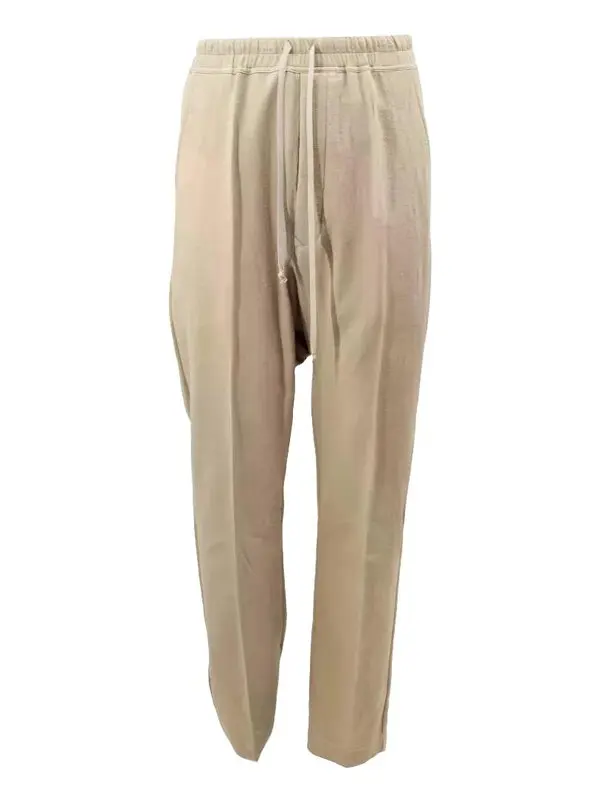 Rick Owens Drop-crotch Drawstring Trousers - Neutrals