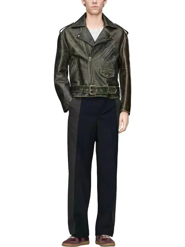 MAISON MARGIELA Spliced Tailored Trousers - Black