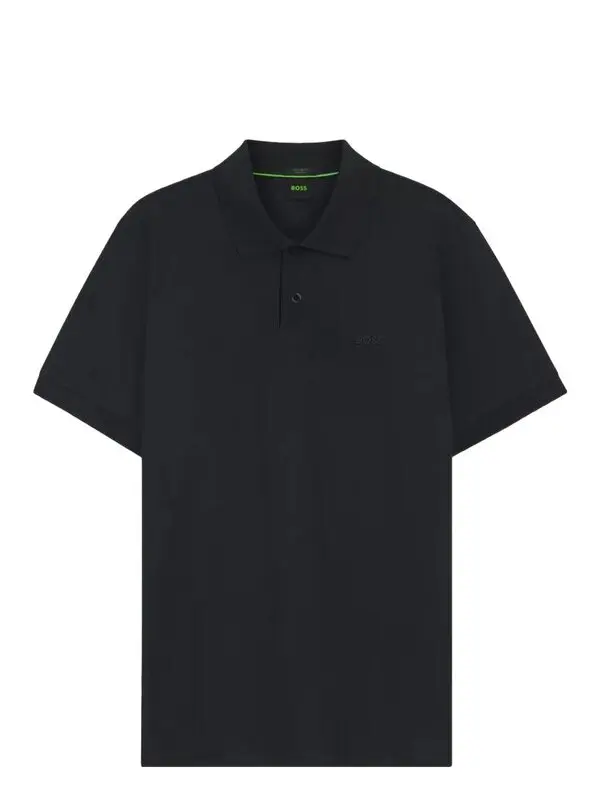 BOSS Logo-embroidered Regular-fit Polo Shirt - Blue