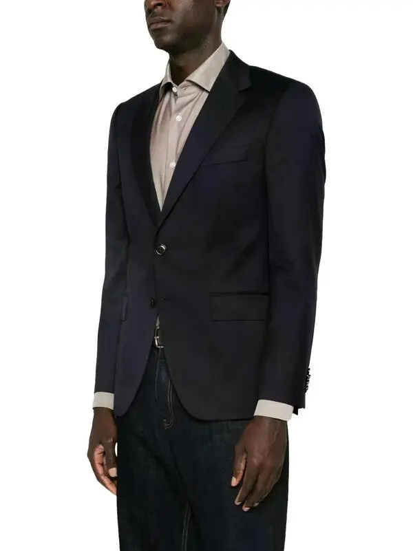 BOSS Single-breasted Blazer - Blue