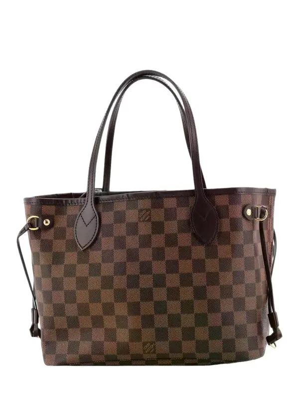 LOUIS VUITTON Neverfull Tote Bag - Brown