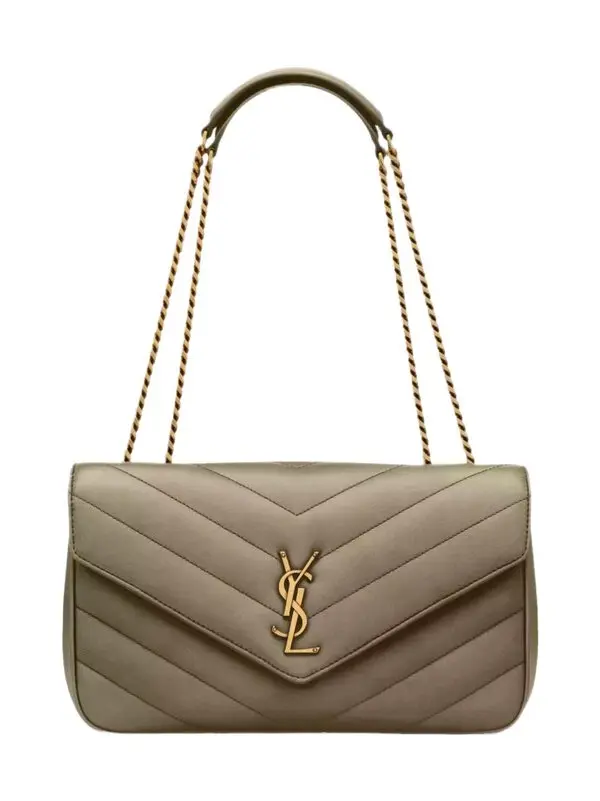 Saint Laurent Loulou Medium Bag - Green