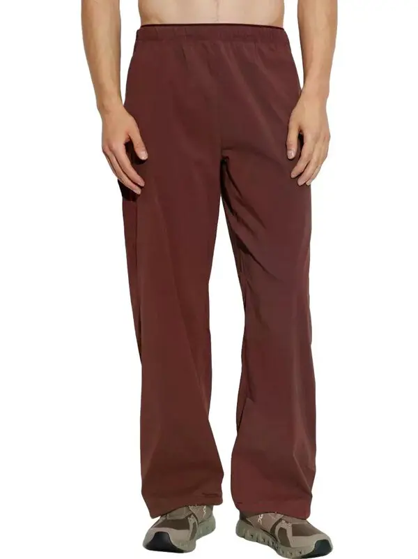 Nike Logo-embroidered Track Pants - Red