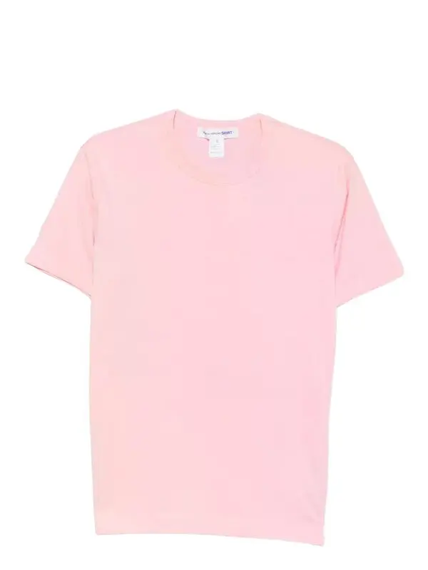 Comme Des Garçons Zip-detail T-shirt - Pink