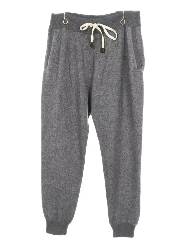 LOUIS VUITTON Knit Track Pants - Grey