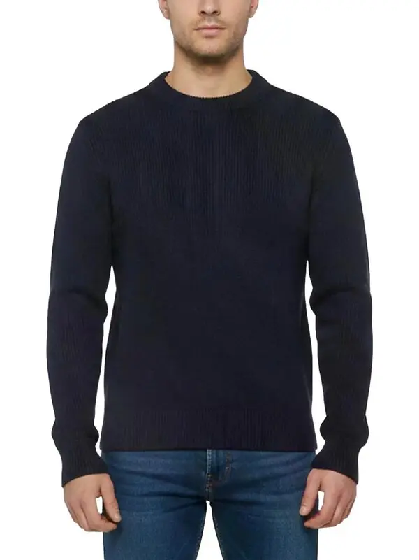 MAISON MARGIELA Rib-knit Sweater - Blue