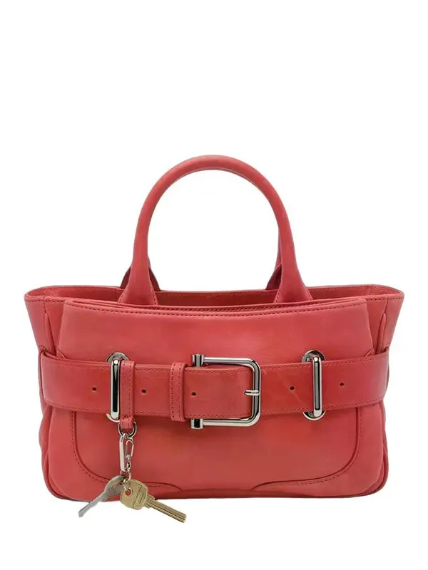 OSOI Mini Brocle Tote Bag - Red