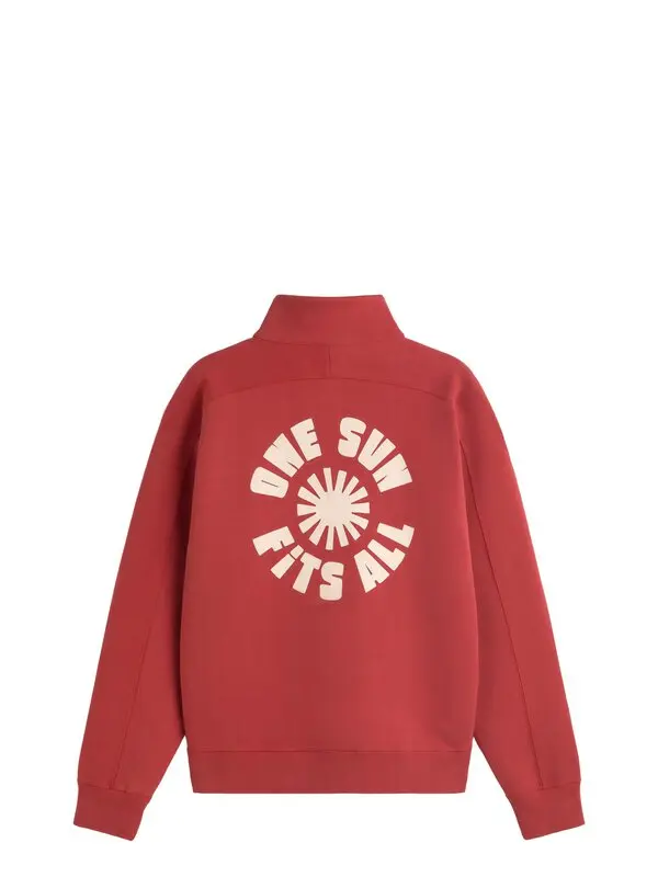 THINKING MU One Sun Pipo Sweatshirt - Red