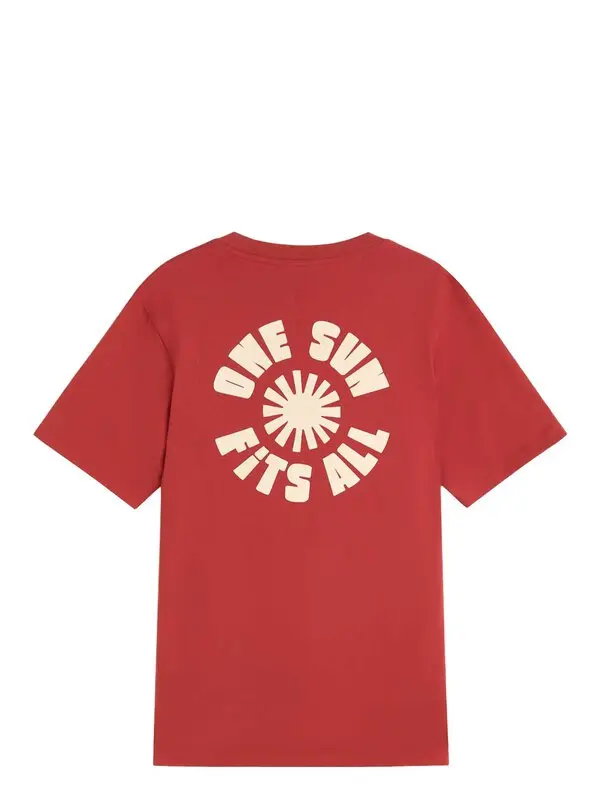THINKING MU One Sun Zach T-shirt - Red