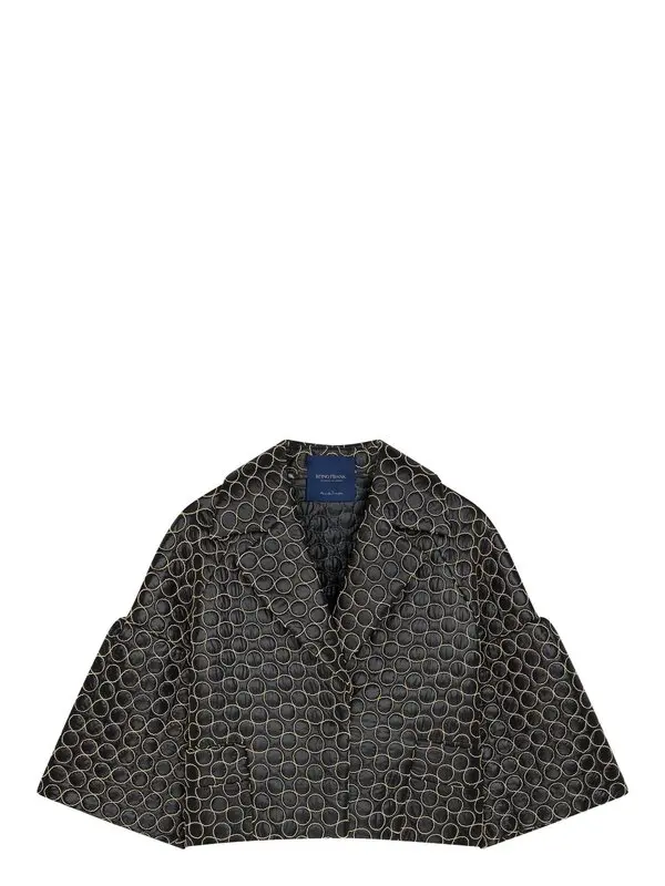 AMANDA THOMPSON COUTURE Edie Quilted Jacket - Black