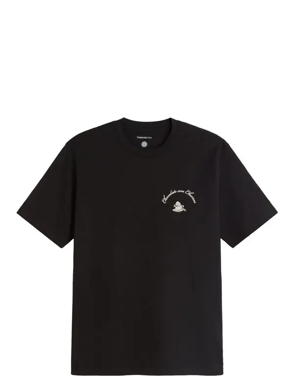 THINKING MU Churros Zach T-shirt - Black