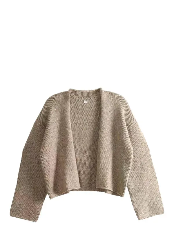 TAIGA TAKAHASHI Ribbed Knit Cardigan - Neutrals