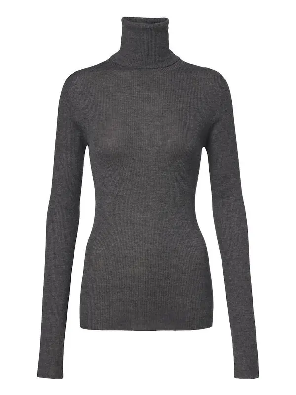 Arch4 Cashmere Turtleneck Sweater - Grey