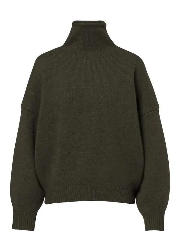 Arch4 Cashmere Turtleneck Sweater - Green