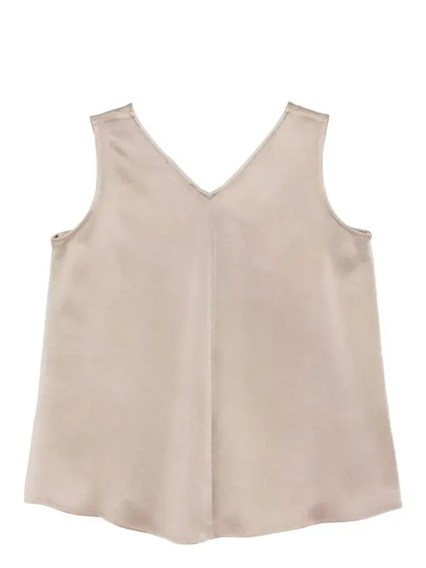 Antonelli Firenze Satin Vest - Neutrals