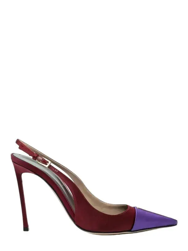TOM FORD 105mm Thea Slingback Pumps - Purple