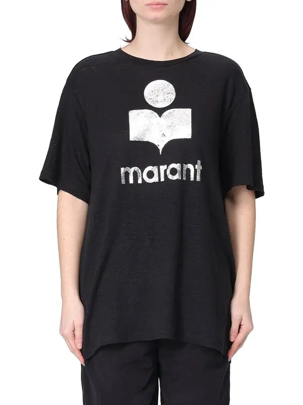 Isabel Marant Étoile Logo T-shirt - Black