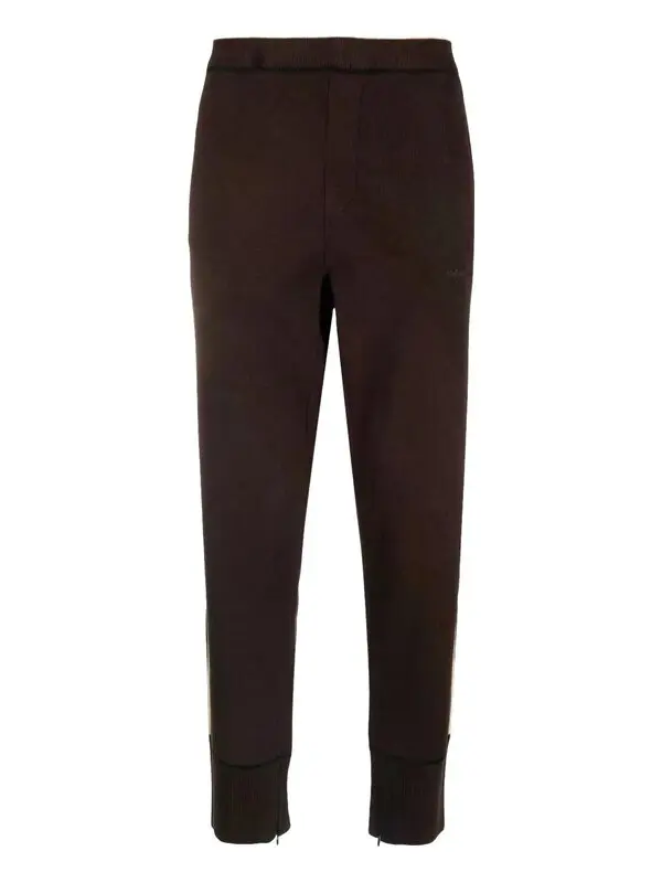 Adidas X Wales Bonner Knitted Track Pants - Brown