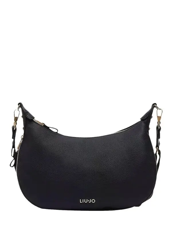 Liu Jo Small Hobo Logo-detail Tote Bag - Black
