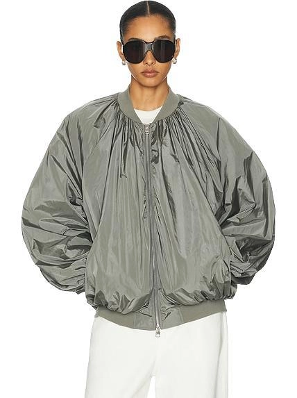 AGOLDE Raffi Bomber Jacket - Fern