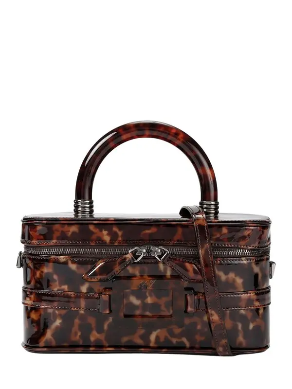 ROGER VIVIER Vanity Belle Vivier Top-handle Bag - Brown