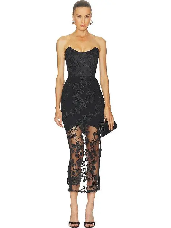 ZHIVAGO The Voice Returns Dress In . Also - Black