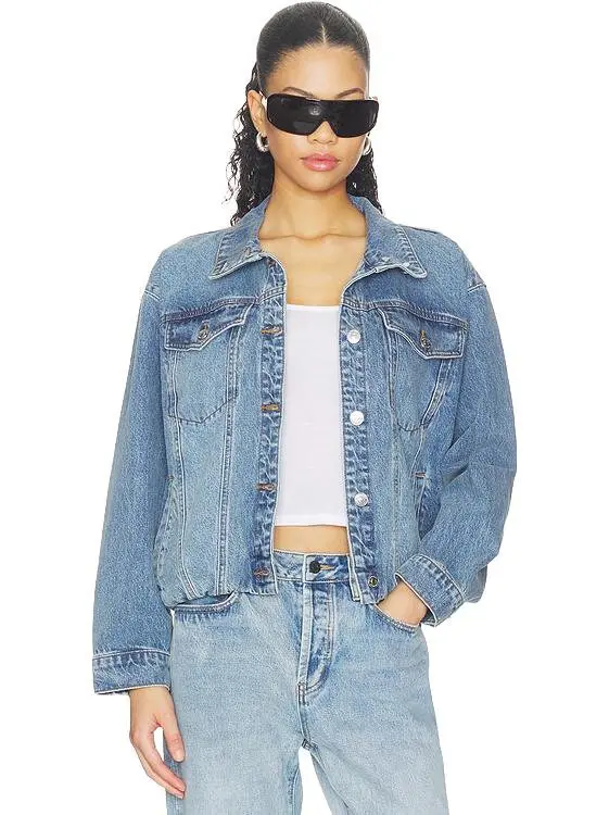 Steve Madden Allyson Jacket In . Also - Blue