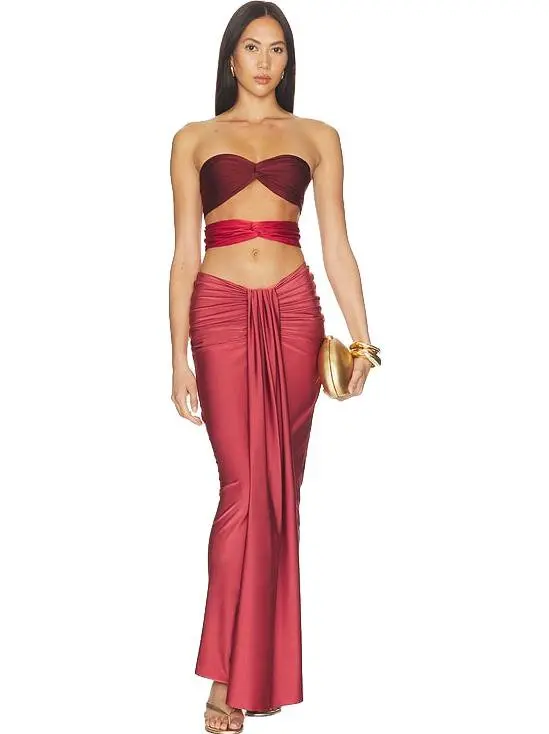 BAOBAB Giselle Maxi Dress - Red
