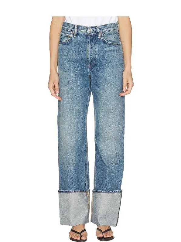 AGOLDE Big Cuff Jean - Blue