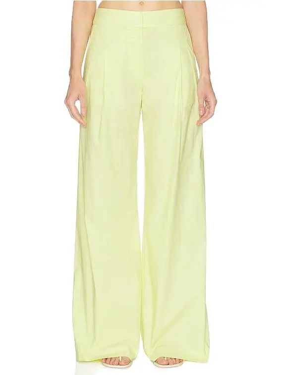 Proenza Schouler White Label Coralie Pant - Green