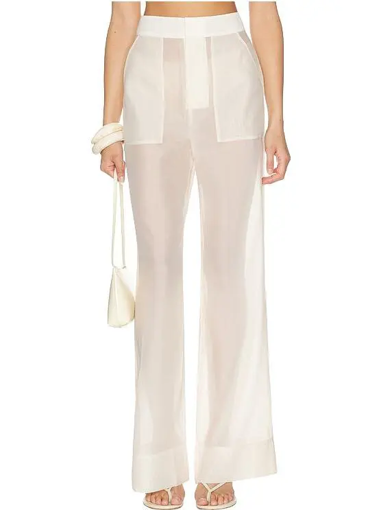 SOLAQUA Hugo Pant - Ivory