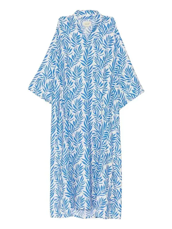 BAMBAH Naira Moza Dress - Blue