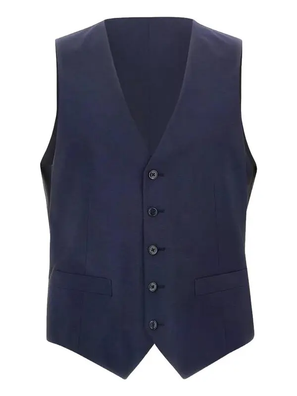 Corneliani Single-breasted Buttoned Suit - Blue